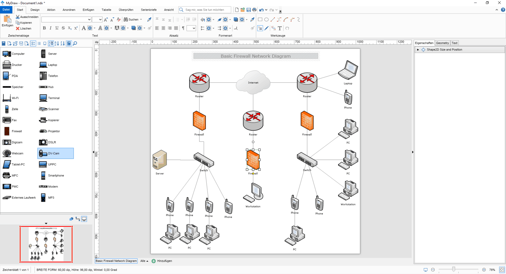 Programm für Netzwerk-Diagramm - Technoy.de